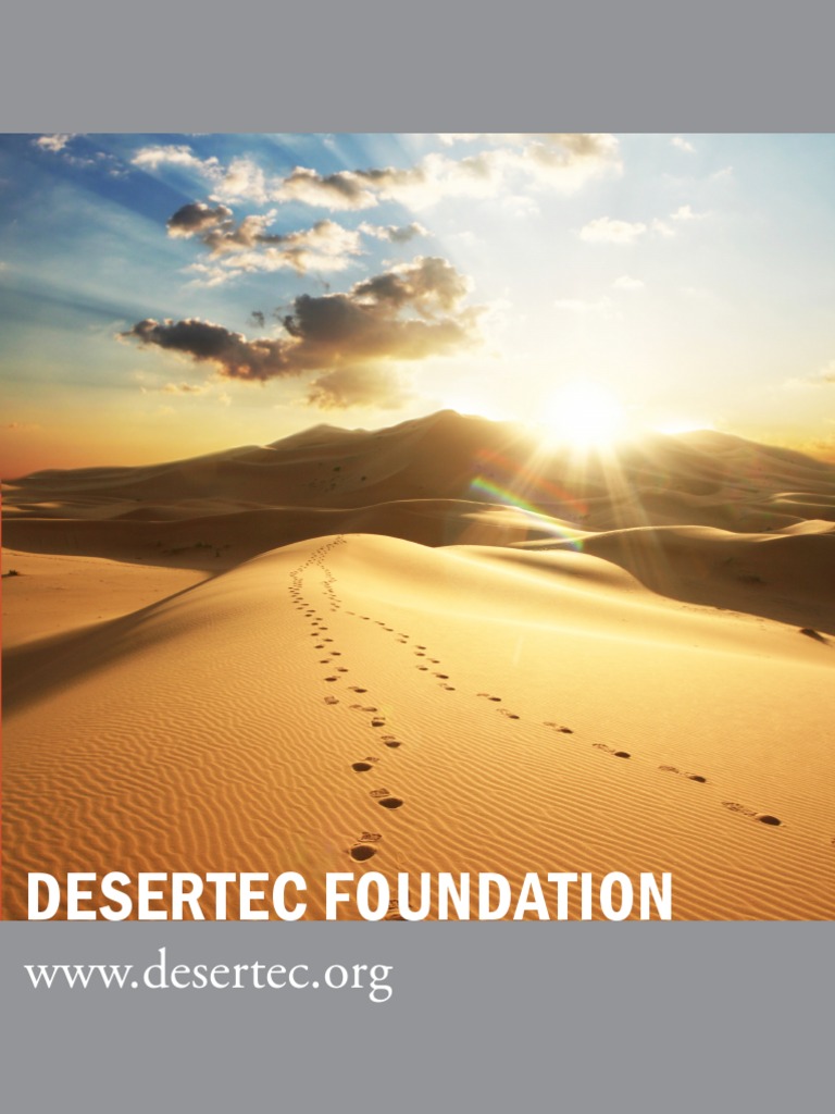 Desertec Foundation | PDF | Sustainable Energy | Renewable Resources