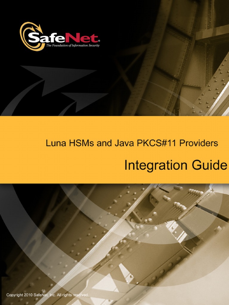 007 011101 001 Luna Hsms And Java Pkcs11 Providers Integration Guide 6507