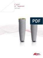 Manual Nobel Active | PDF | Dental Implant | Drill