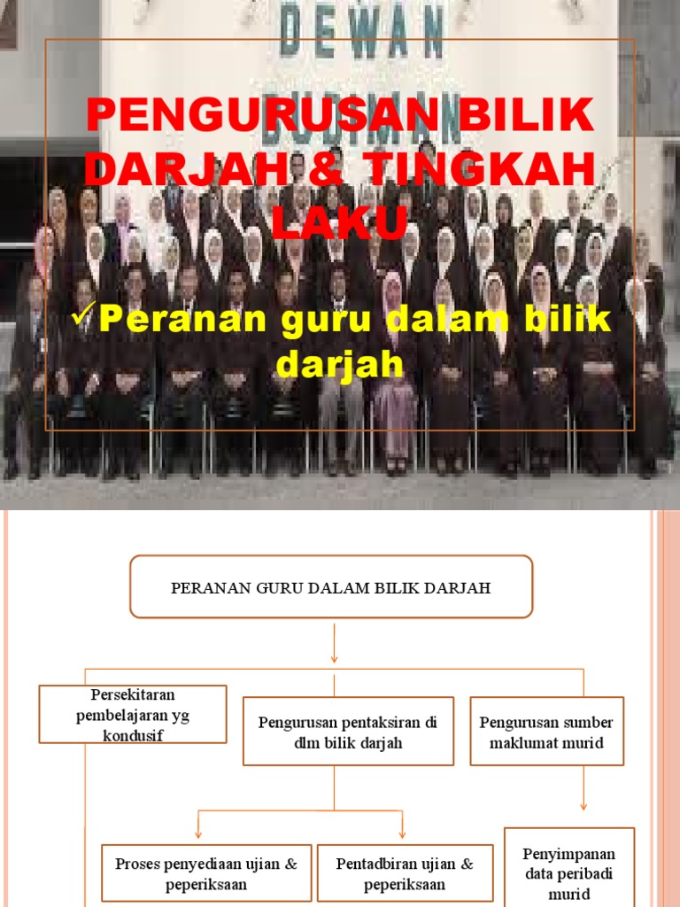 Tajuk 2 Peranan Guru Dalam Pengurusan Bilik Darjah | PDF