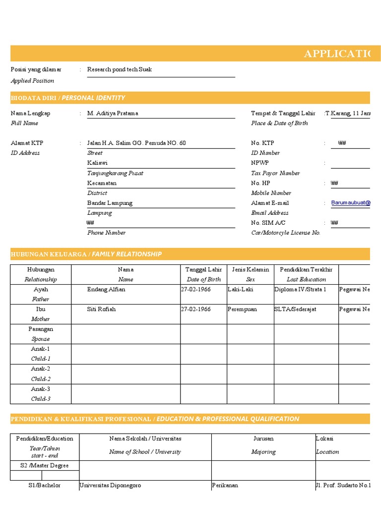 Application For Employment - CPP Group | PDF