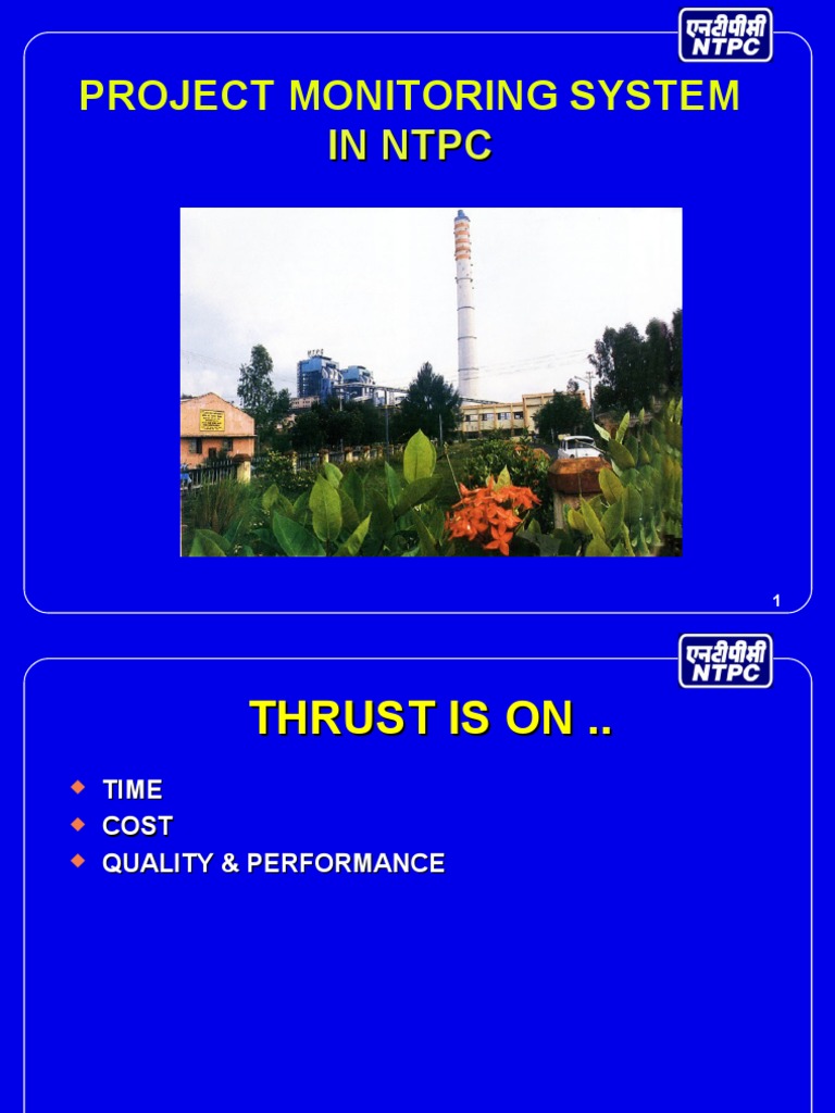 Project Monitoring System: in NTPC | PDF | Procurement | Specification (Technical Standard)