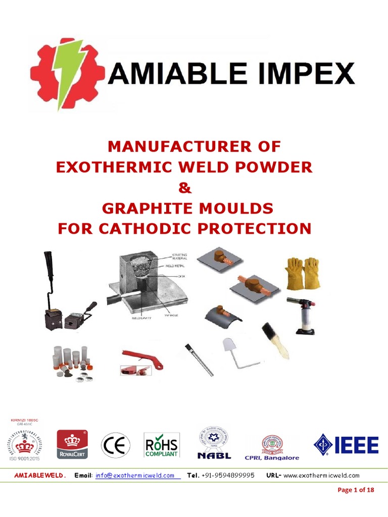 Cathodic Protection Catalog | PDF | Welding | Construction