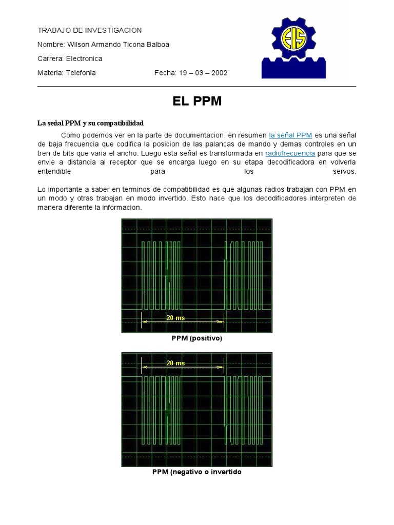 El PPM | PDF | Electricidad | Electrónica