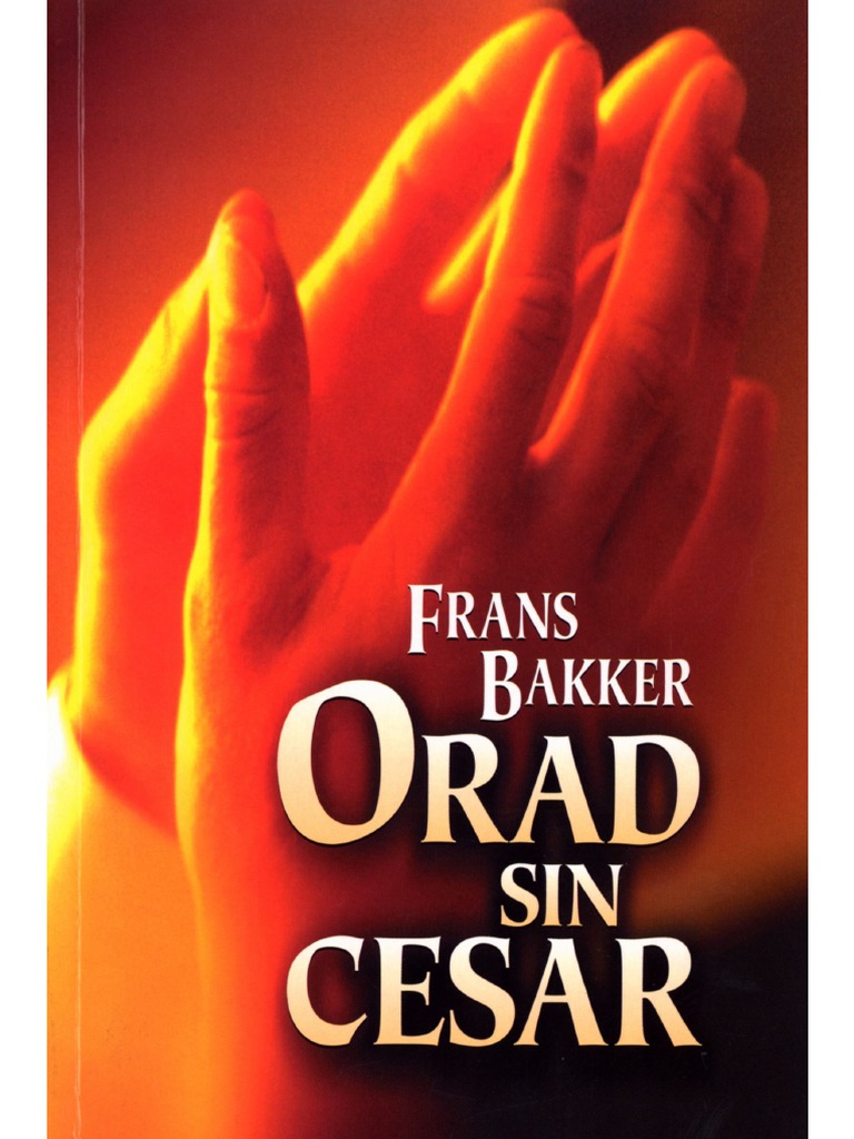 Bakker Frans Orad Sin Cesar | PDF | Oración | Pecado