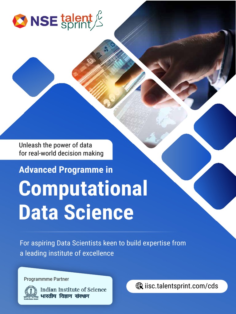 Computational Data Science: Advanced Programme in | PDF | Machine ...
