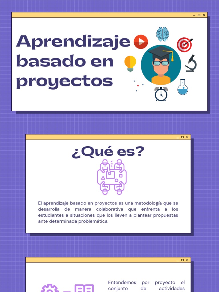 Aprendizaje Basado en Proyectos | PDF | Evaluación | Aprendizaje