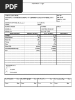 HVAC Performance Test Quality Control and Inspection Report Form | PDF ...