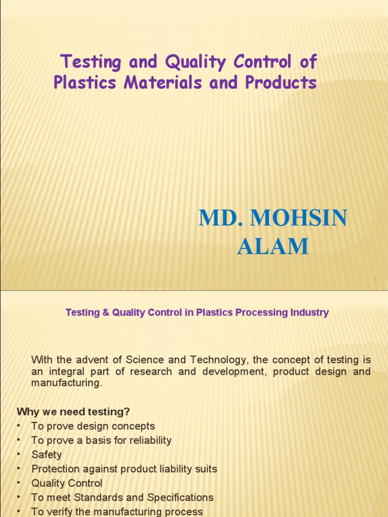 Plastics Testing For DPT | PDF | Strength Of Materials | Ultimate ...