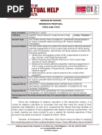Research Proposal Capsule - Sample | PDF | Qualitative Research ...