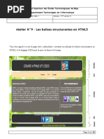 Tp1, Tp2, Tp3 Et Tp4 (HTML5 CSS3) Avec Correction (Henchiri Sghaier Lycée Ibn Sina Gafsa) | PDF ...