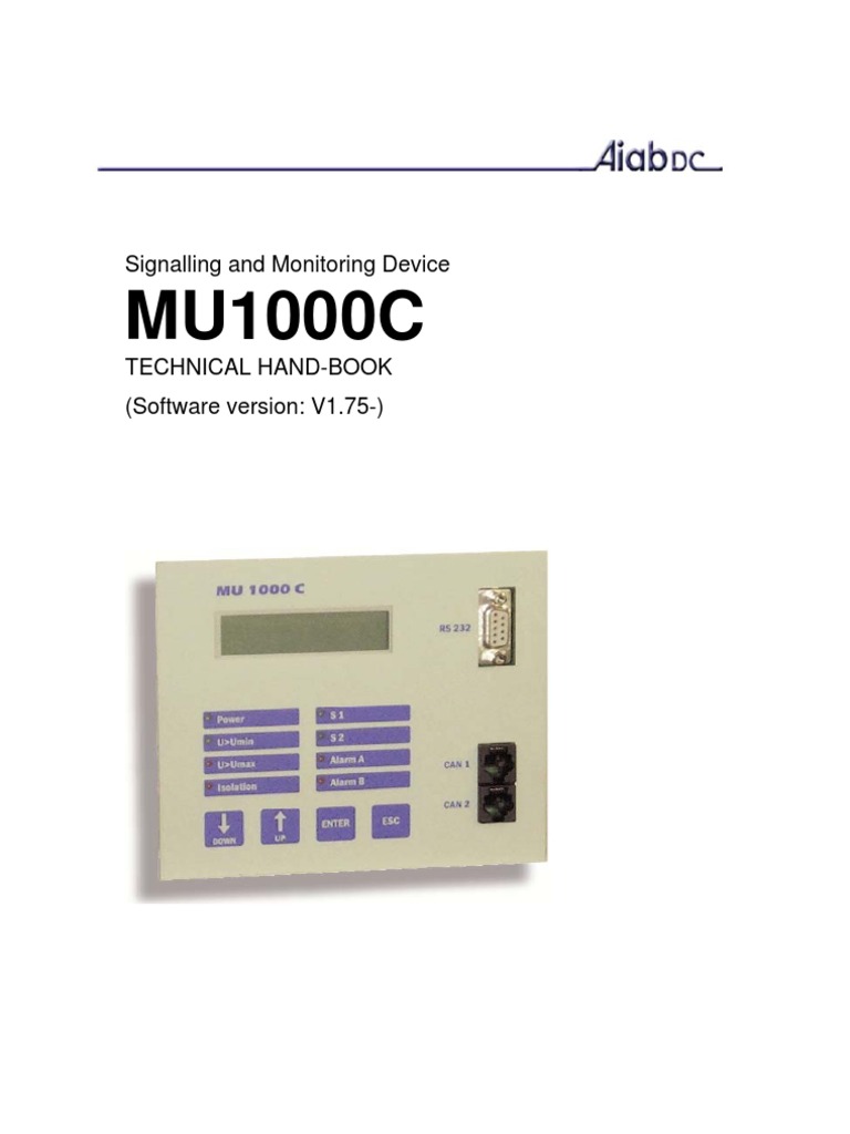 En Manual Mu1000c | Power Inverter | Rectifier