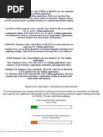 Motorcycle Fork Tube Size Guide | PDF