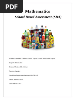 English SBA Template (Final Draft) | PDF | Rubric (Academic) | Fluency
