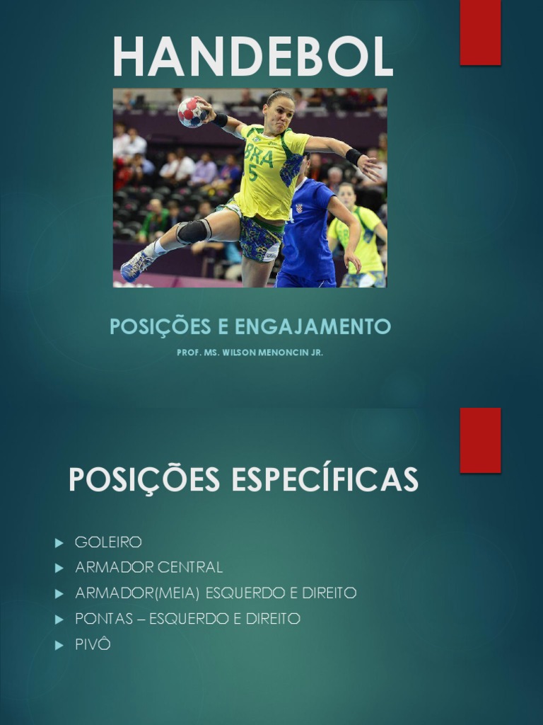 HANDEBOL Posições | PDF