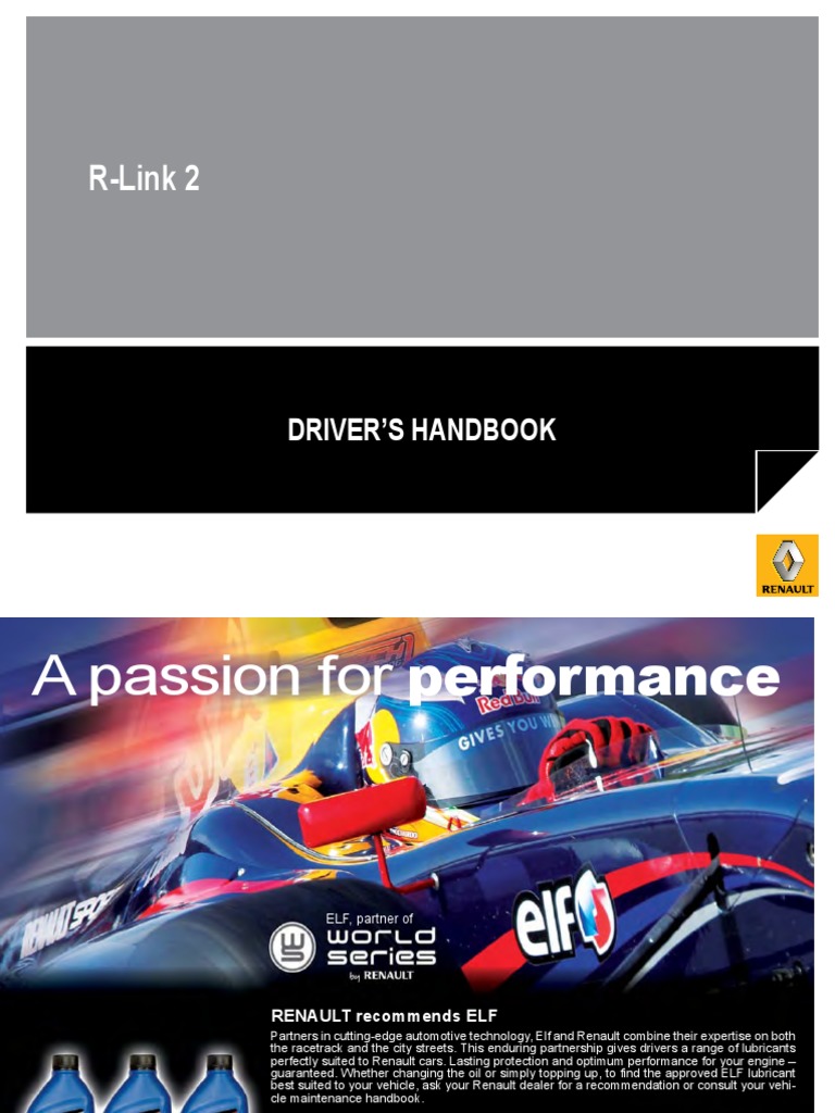 R-Link2 2016 | PDF | Menu (Computing) | Touchscreen