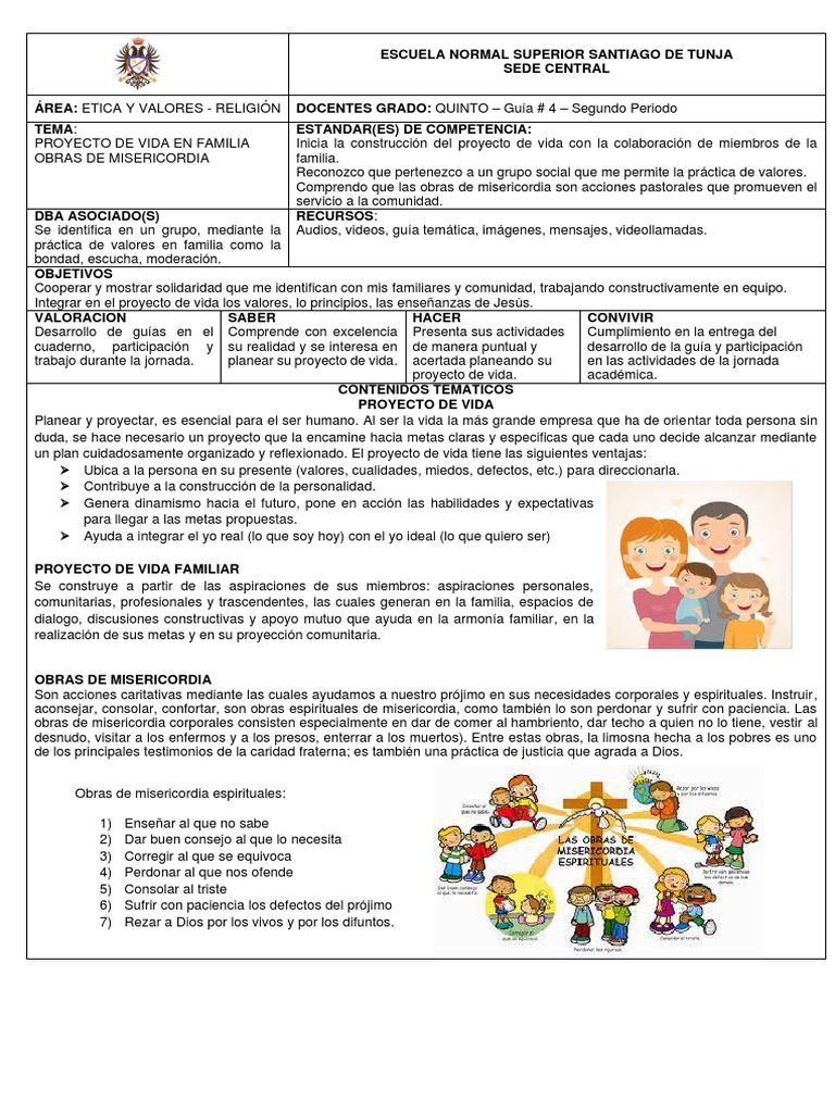 Guias # 4 - Etica y Religión | PDF