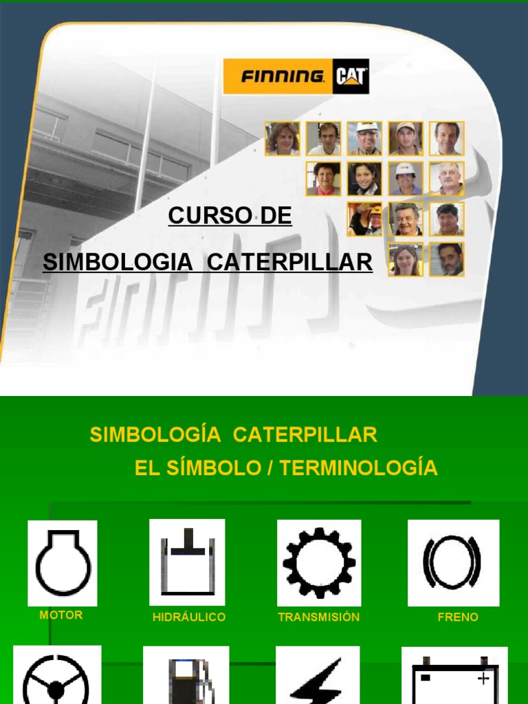 Simbología Caterpillar: Guía Completa | PDF | Presión | Temperatura