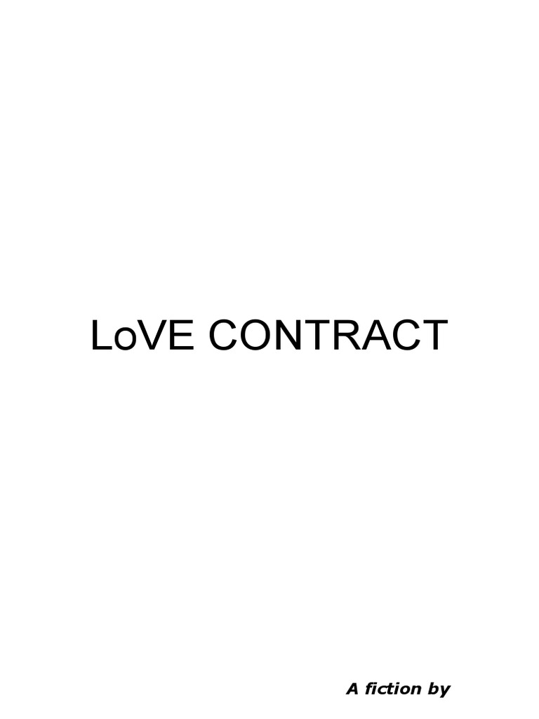 Love Contract | PDF