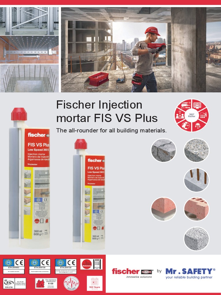 FIS VS Plus | PDF | Concrete | Brick