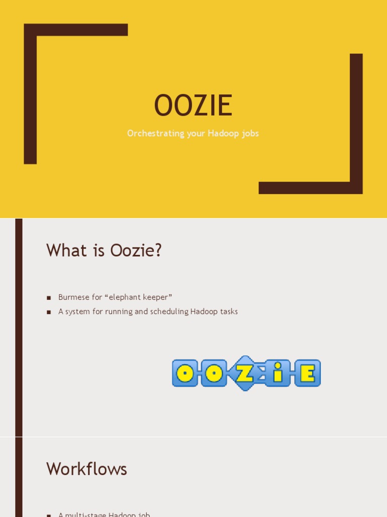 Oozie: Orchestrating Your Hadoop Jobs | PDF | Apache Hadoop | Software ... Oozie: Orchestrating Your Hadoop Jobs | PDF | Apache Hadoop | Software ...
