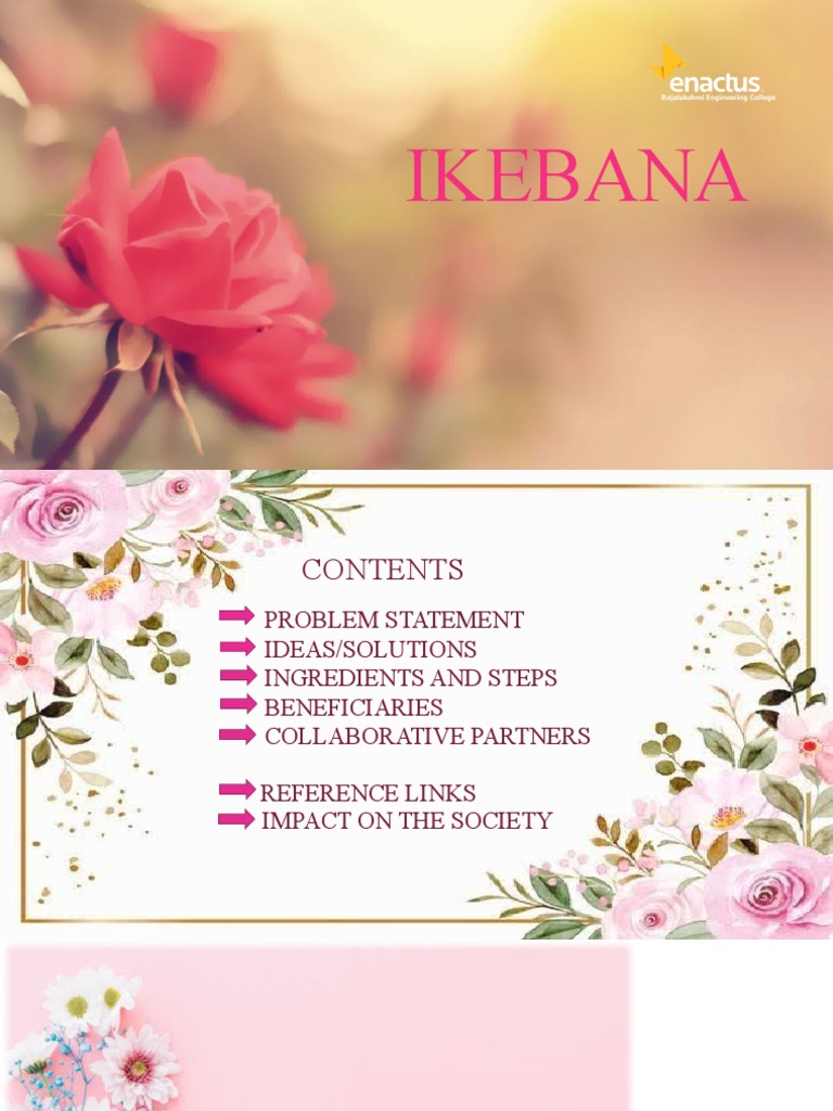 Flower Waste Management | PDF | Flowers | Candle