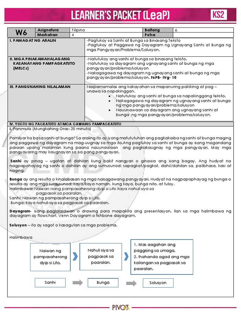Q4 Filipino 6 Week6 | PDF