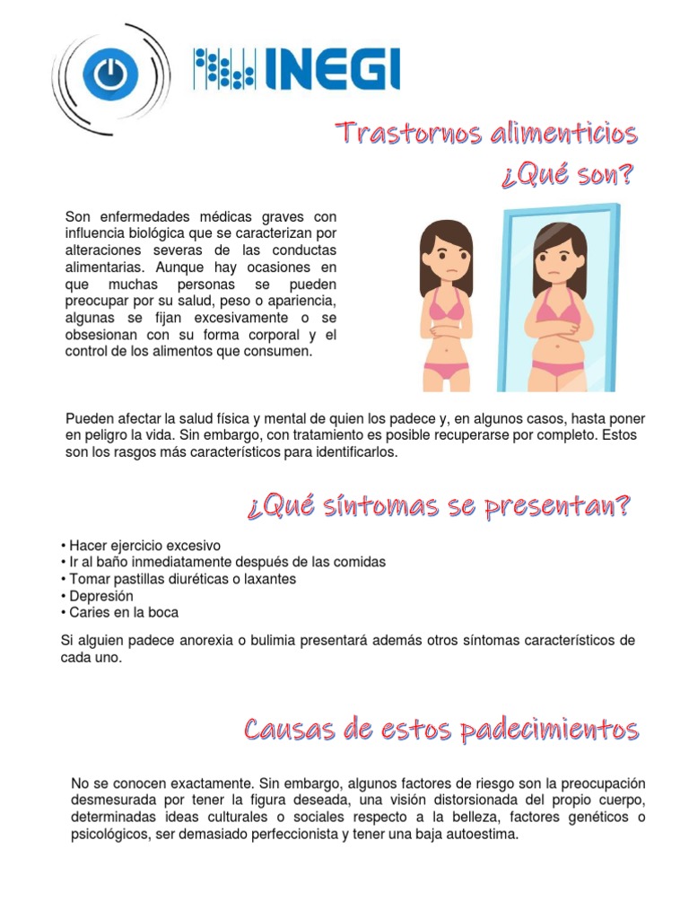 Gaceta Trastornos Alimenticios Enero | PDF | Desorden alimenticio | Bulimia nerviosa