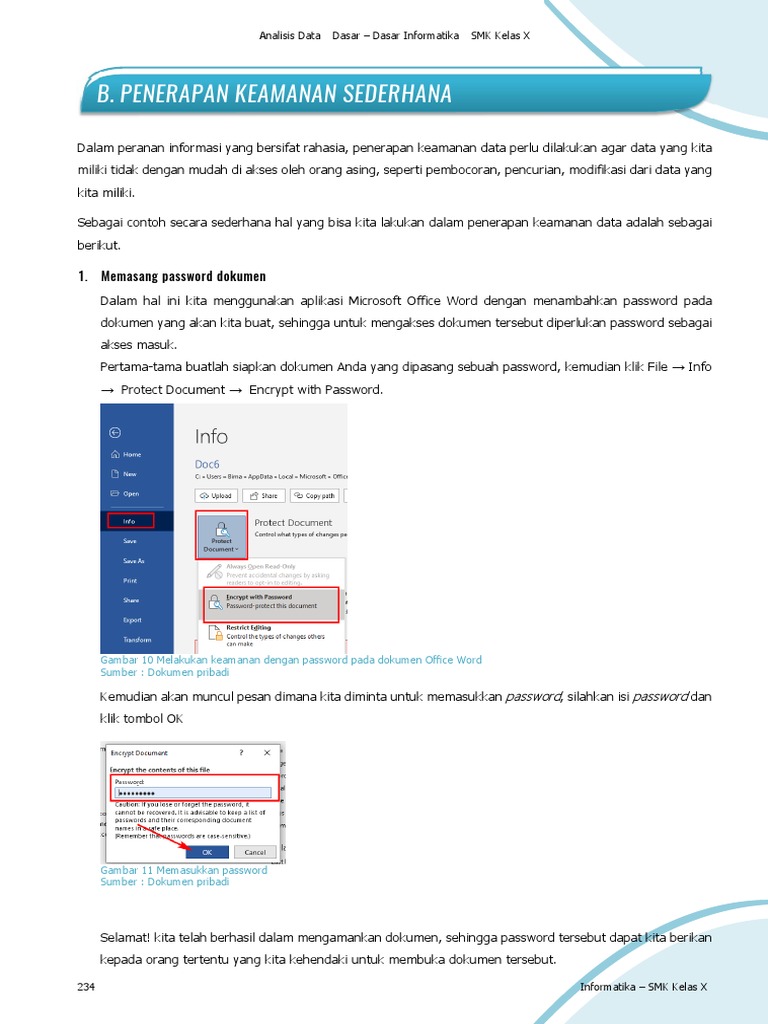 Penerapan Keamanan Sederhana Dan Pengumpulan Data | PDF
