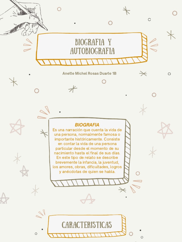 Biografia y Autobiografia | PDF | Autobiografías | Narración