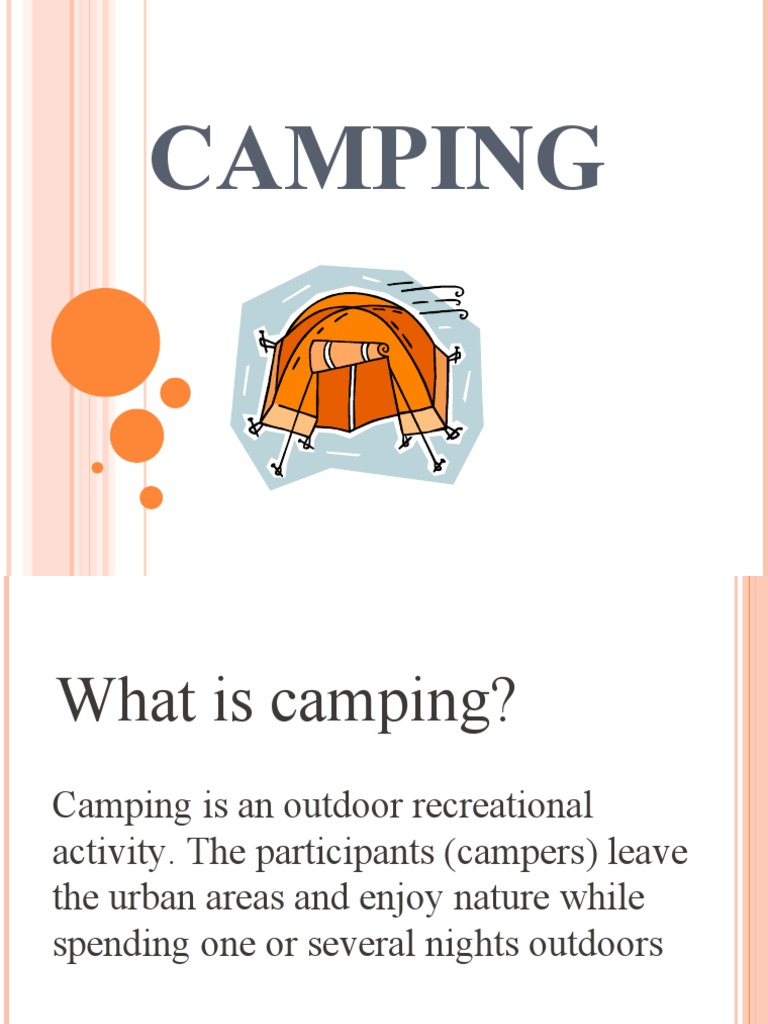 CAMPING | PDF | Wellness
