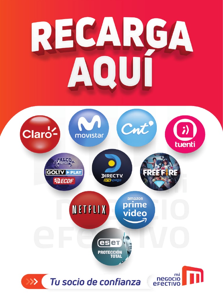 Recarga Aqui | PDF