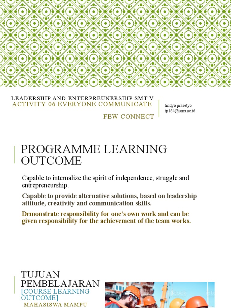 06 Everyone Communicate Few Connect: Activity | Download Free PDF ...