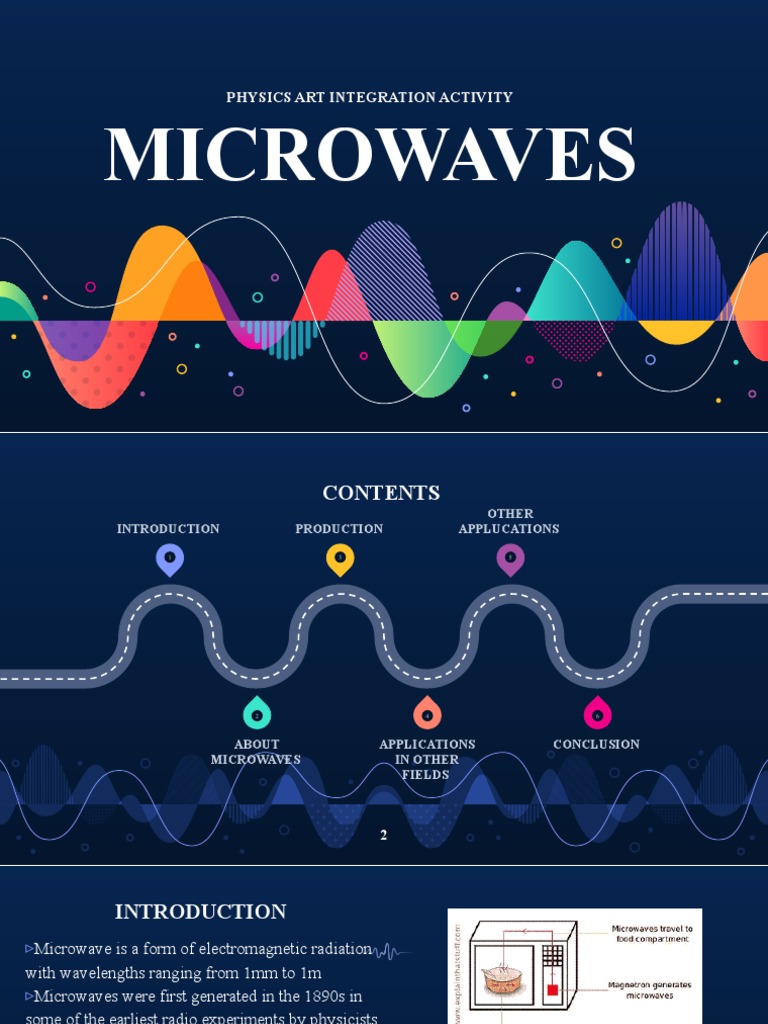 Physics Art Integration | PDF | Microwave | Electromagnetic Spectrum