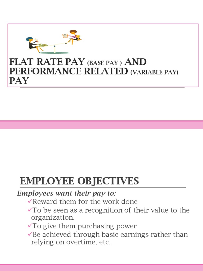 Flat Rate Pay | PDF | Employment | Economies