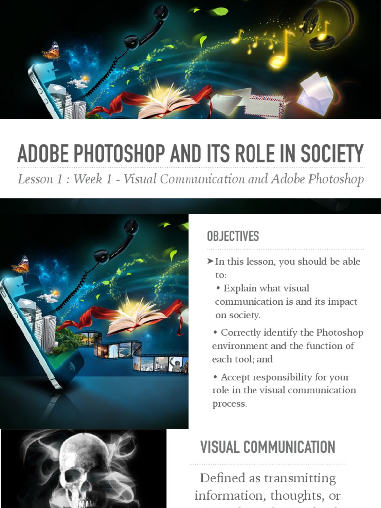 Adobe Photoshop: Visual Communication Basics | PDF | Adobe Photoshop ...