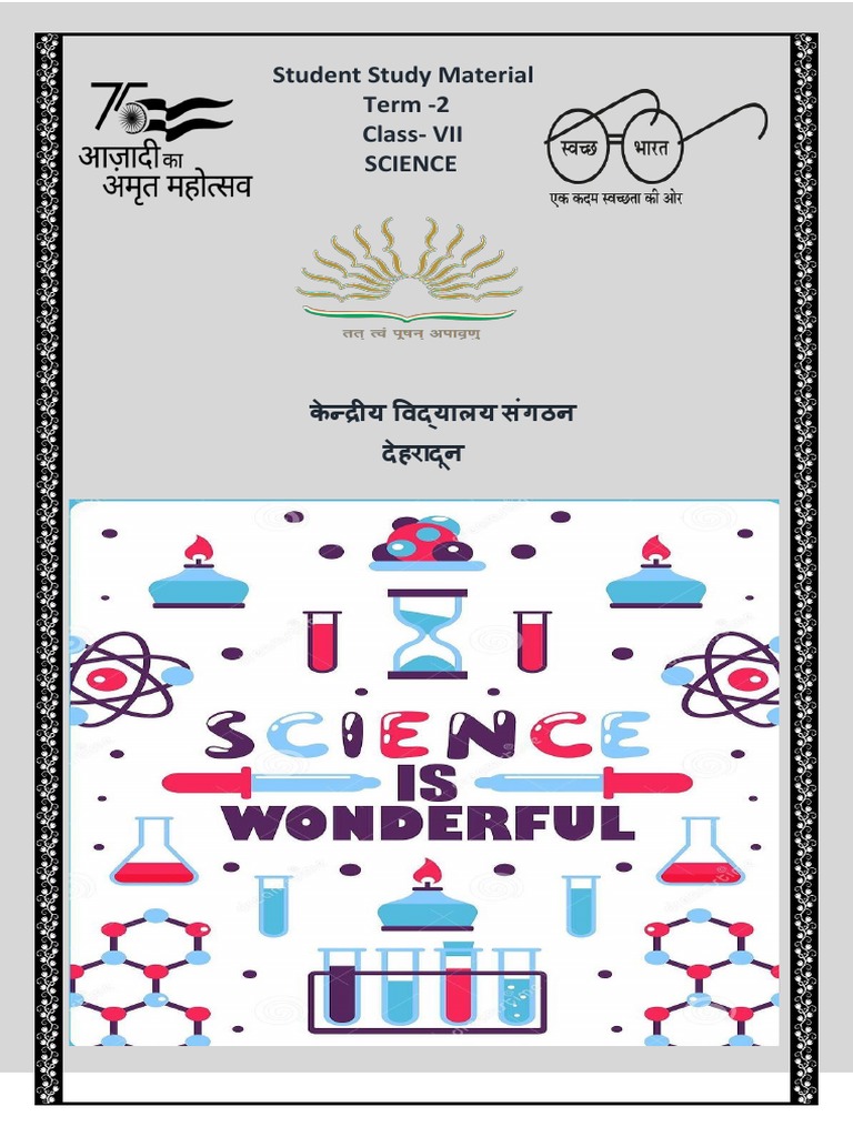 Vii Science Student Study Material - Final New 1 | PDF | Soil | Flowers