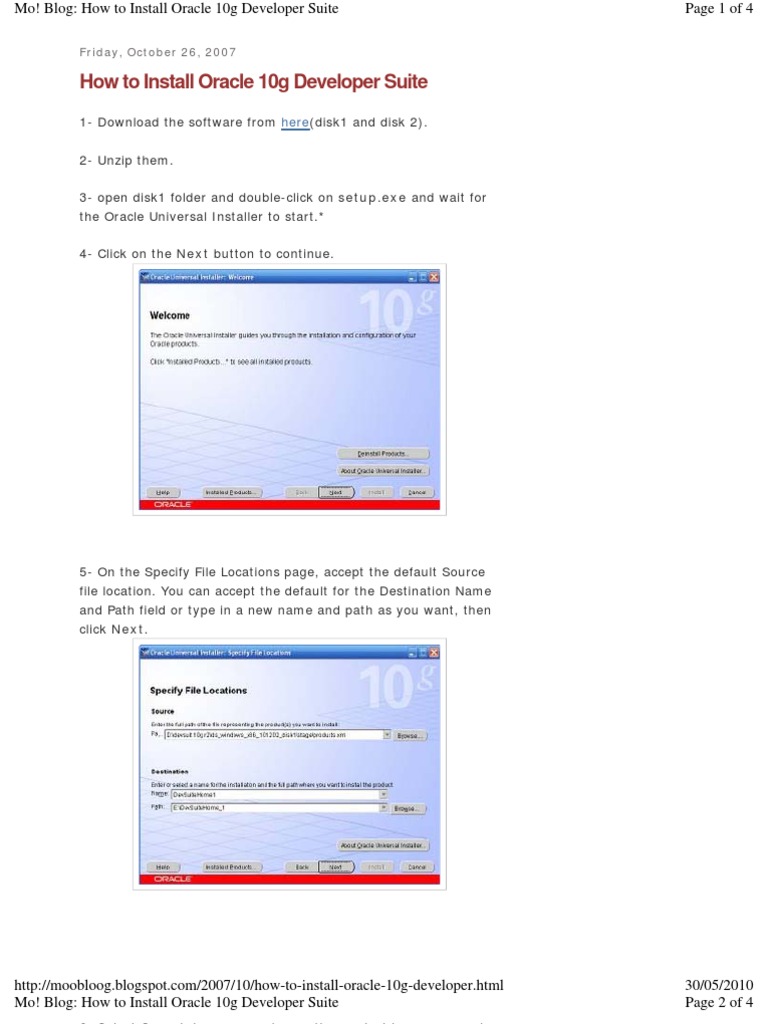 !0g Suite Installation | PDF | Oracle Database | Port (Computer Networking)