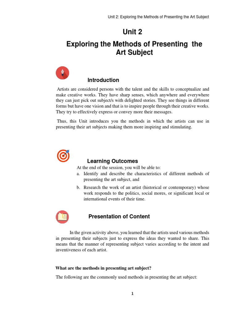 Unit 2 Art App 2 | PDF | Cubism | Claude Monet