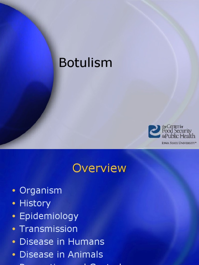 Botulism | PDF | Medical Specialties | Clinical Medicine
