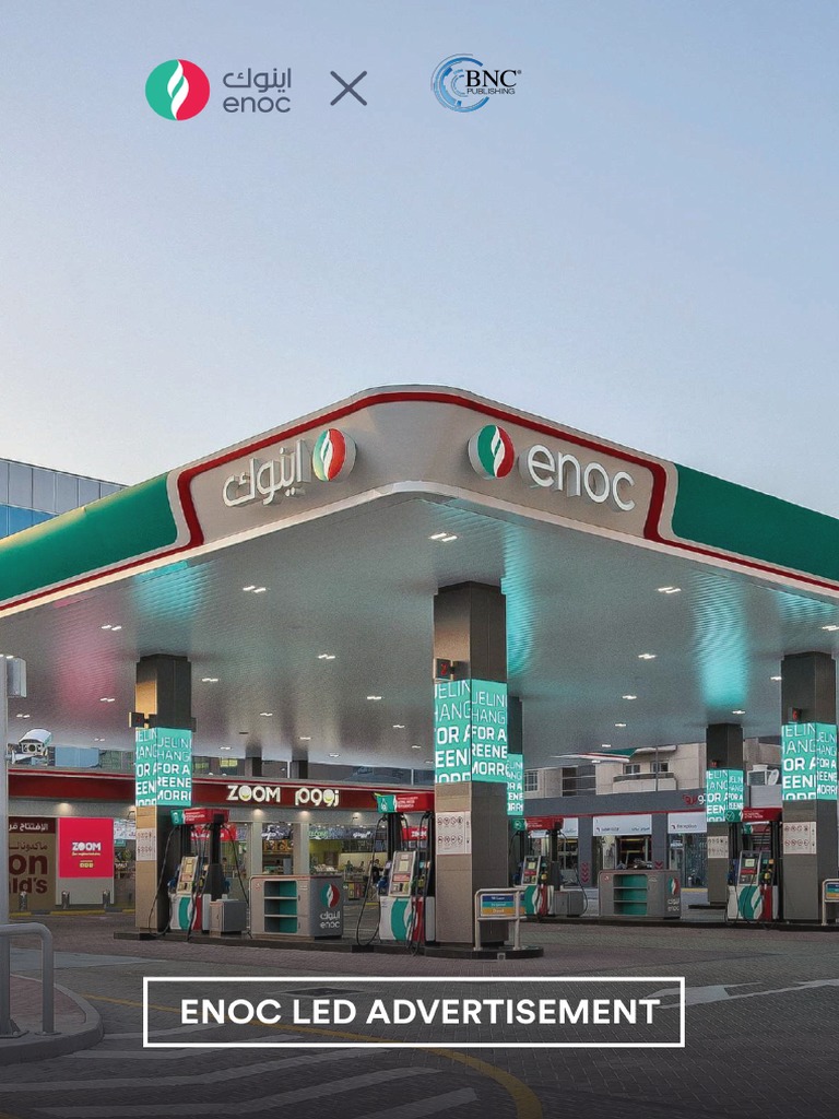 ENOC Service Stations Advertising Rates | PDF | United Arab Emirates ...