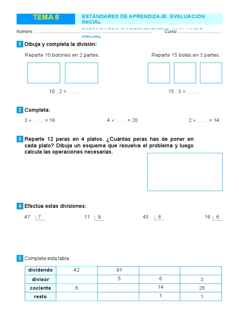 Matem 3 J Ev Tema 080 | PDF | División (Matemáticas)