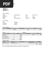 Payslip: This Is A Computer Generated Payslip. Signature Is Not ...