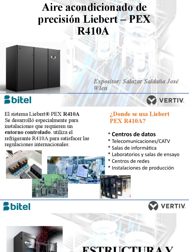 Aire Acondicionado de Precisión Liebert - PEX | PDF