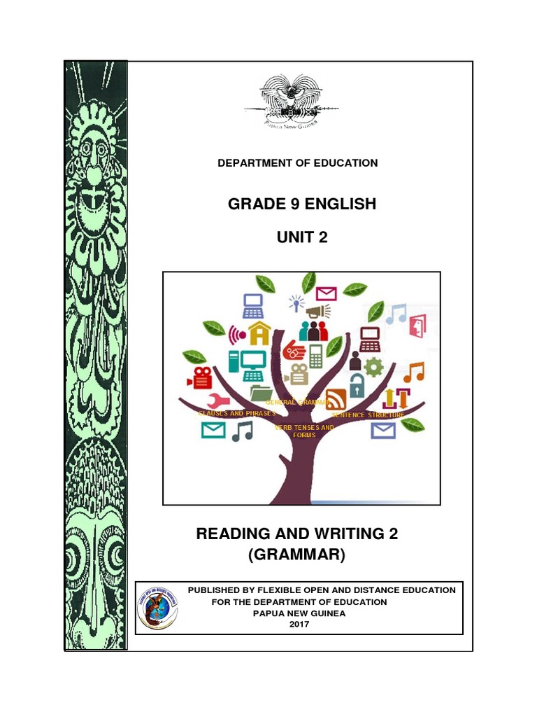 G9 English Language Unit 2 | PDF | Grammatical Tense | Perfect (Grammar)