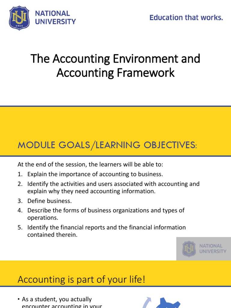 Understanding Accounting Basics and Framework | PDF | Business | Accounting