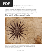 Boxing The Compass | PDF | Angle | Geometric Measurement