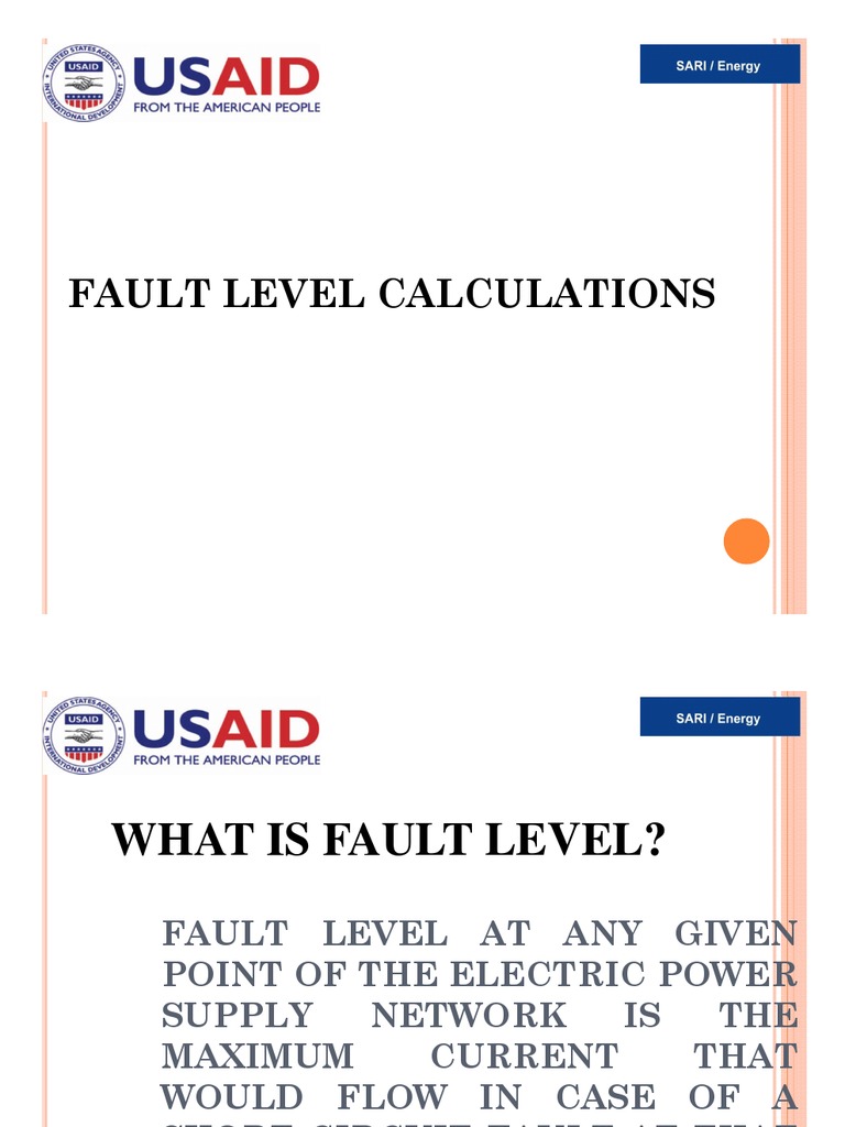 Fault Level Calculation - Methods | PDF | Electrical Network | Transformer