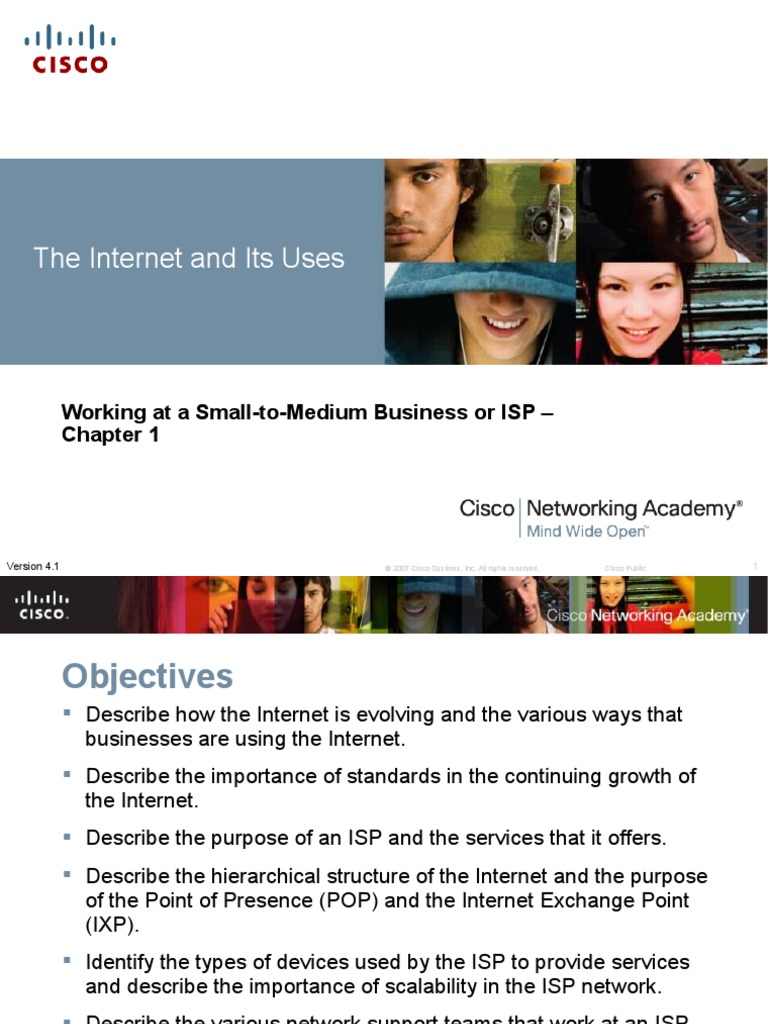 The Internet and Its Uses: Working at A Small-to-Medium Business or ISP ...
