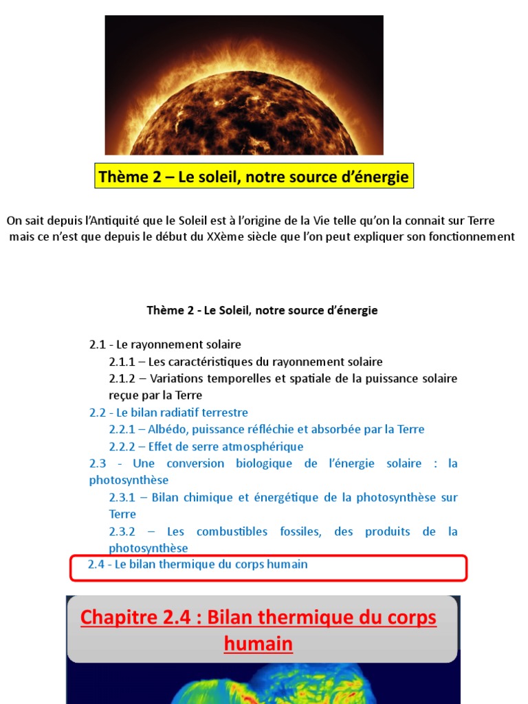 Chapitre 4 Bilan Thermique Du Corps Humain | PDF | Transfert thermique ... Chapitre 4 Bilan Thermique Du Corps Humain | PDF | Transfert thermique ...
